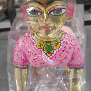 10no/11inch Brass Radha Idol Bal Radha Rani Ji Goddess Kishori Balpan ...