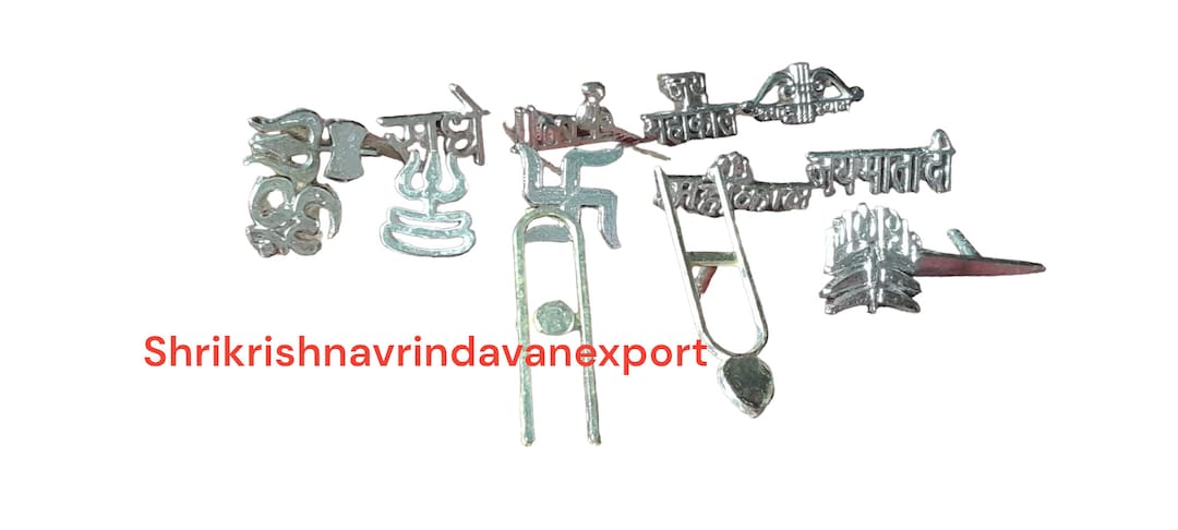 Set of 16 Tilak Stamp Teeka Stamp Spiritual Forehead Teeka Tilak,braj ...