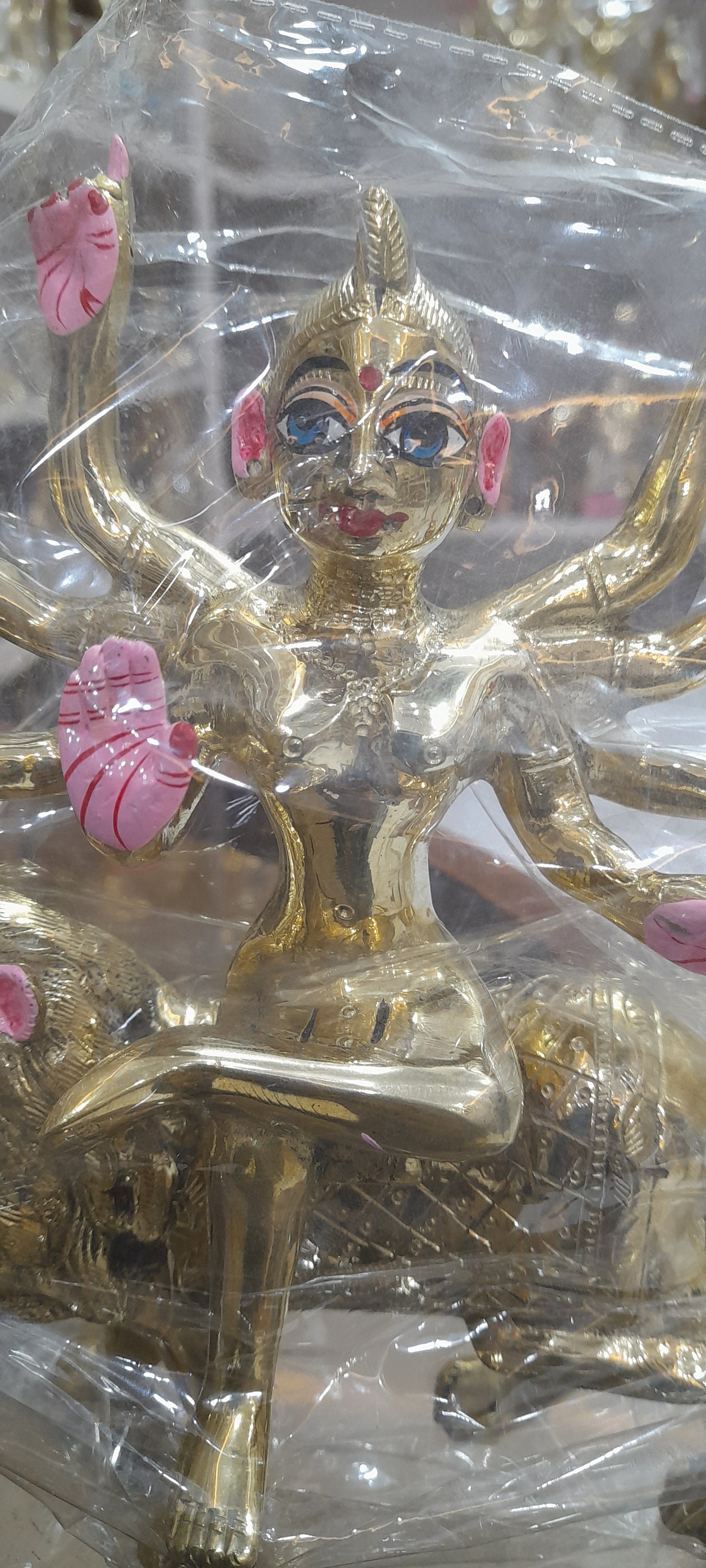 8 Inch/21cm Durga Mata Statue , Handmade Statue , Spiritual Statue ...