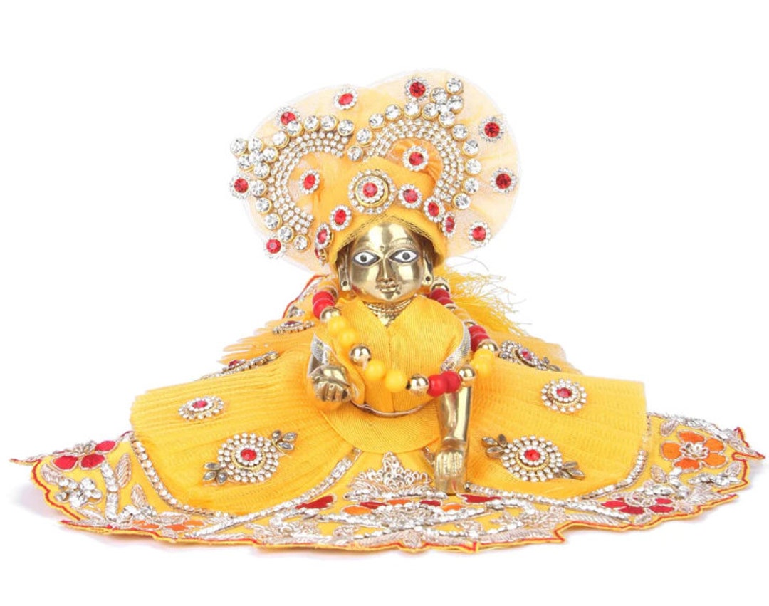 Beautifull Laddu Gopal Dress From Iskcon Temple /janmashtmi Celebration ...
