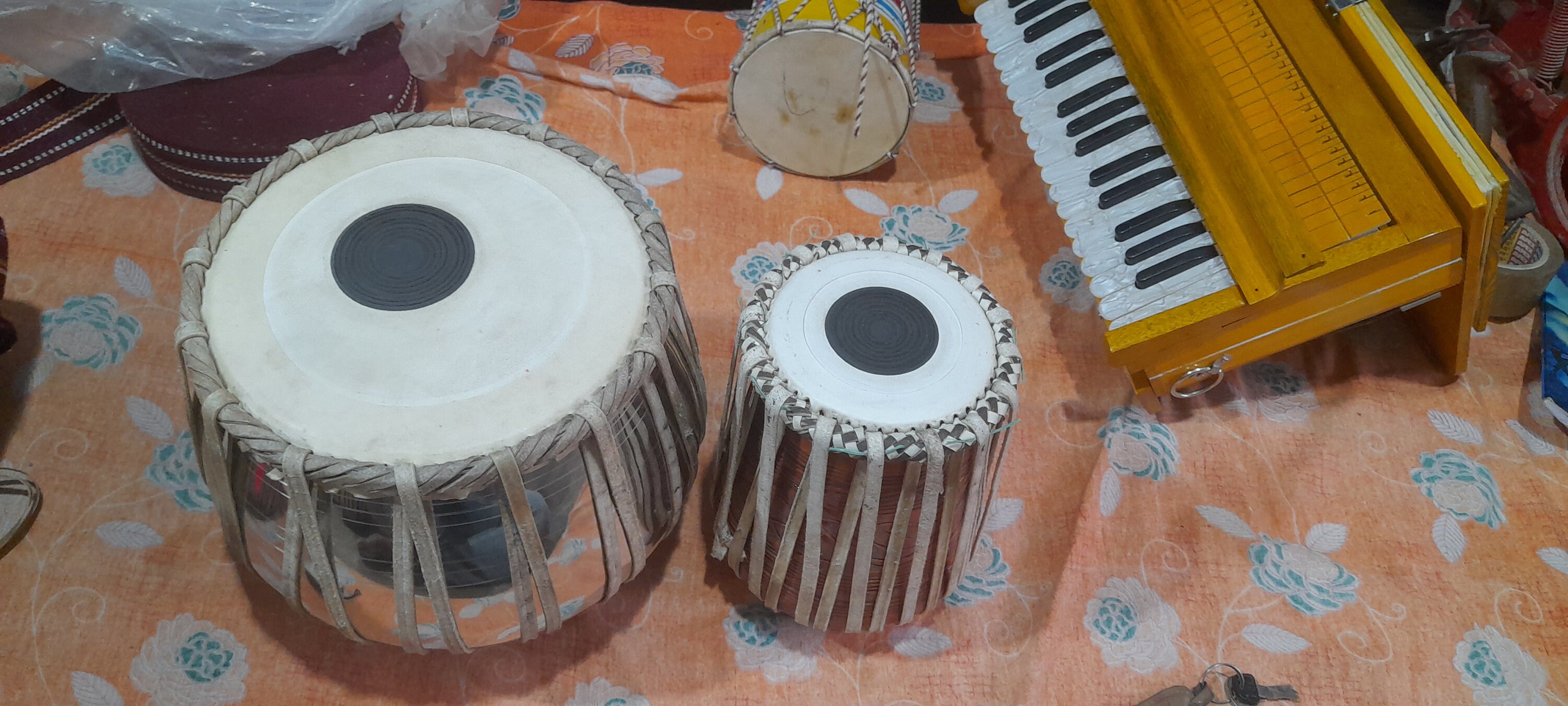 Tabla Set, Indian Drum, Stainless Steel Professional Iskcon Tabla ...