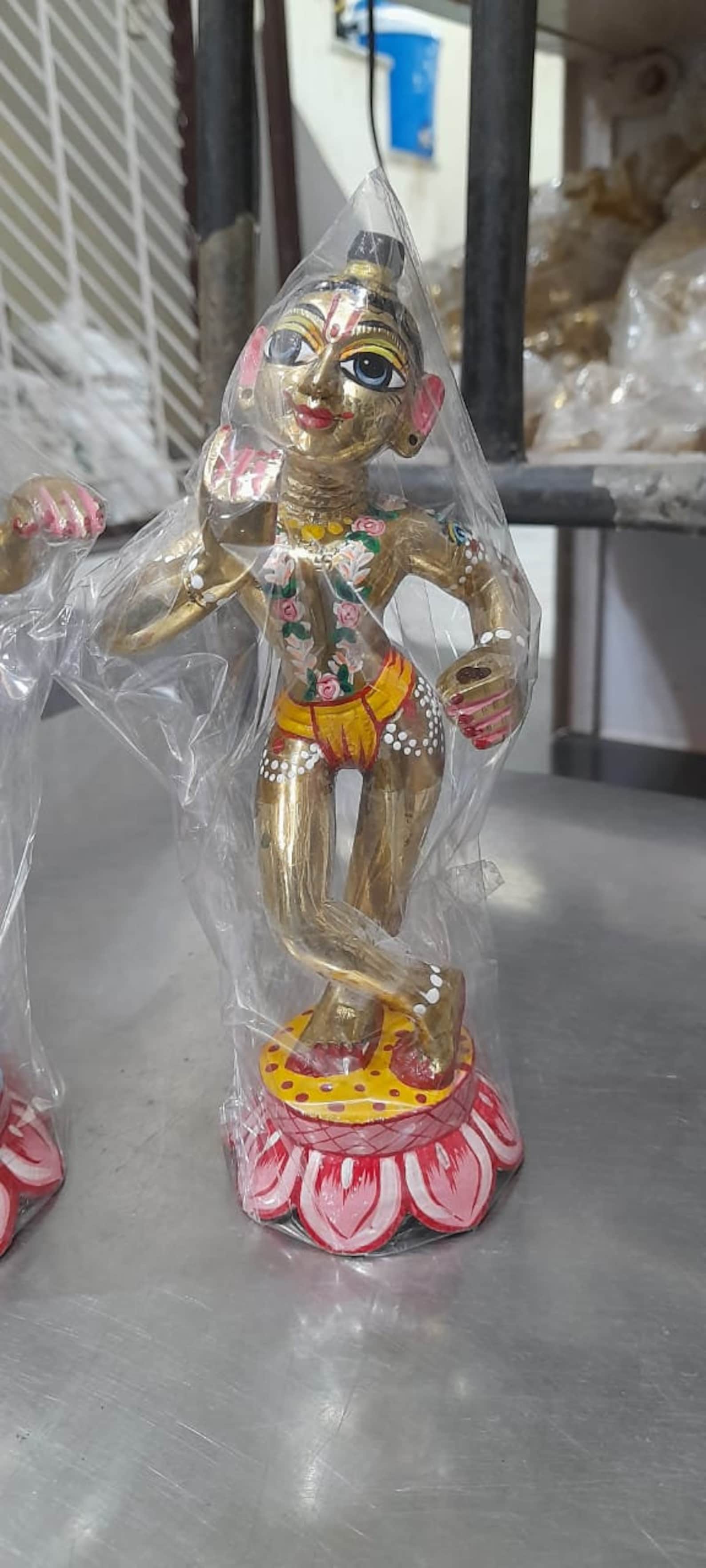 6 Inch/15cm Krishn Balram , Sri Krishna Culture-large Standing Krishna ...