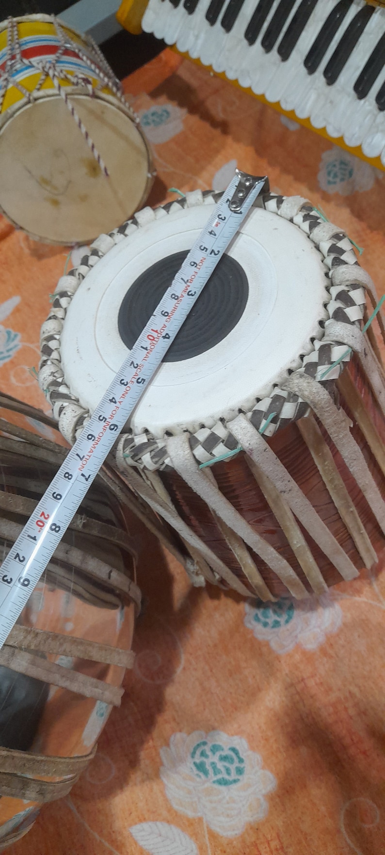 Tabla Set, Indian Drum, Stainless Steel Professional Iskcon Tabla ...
