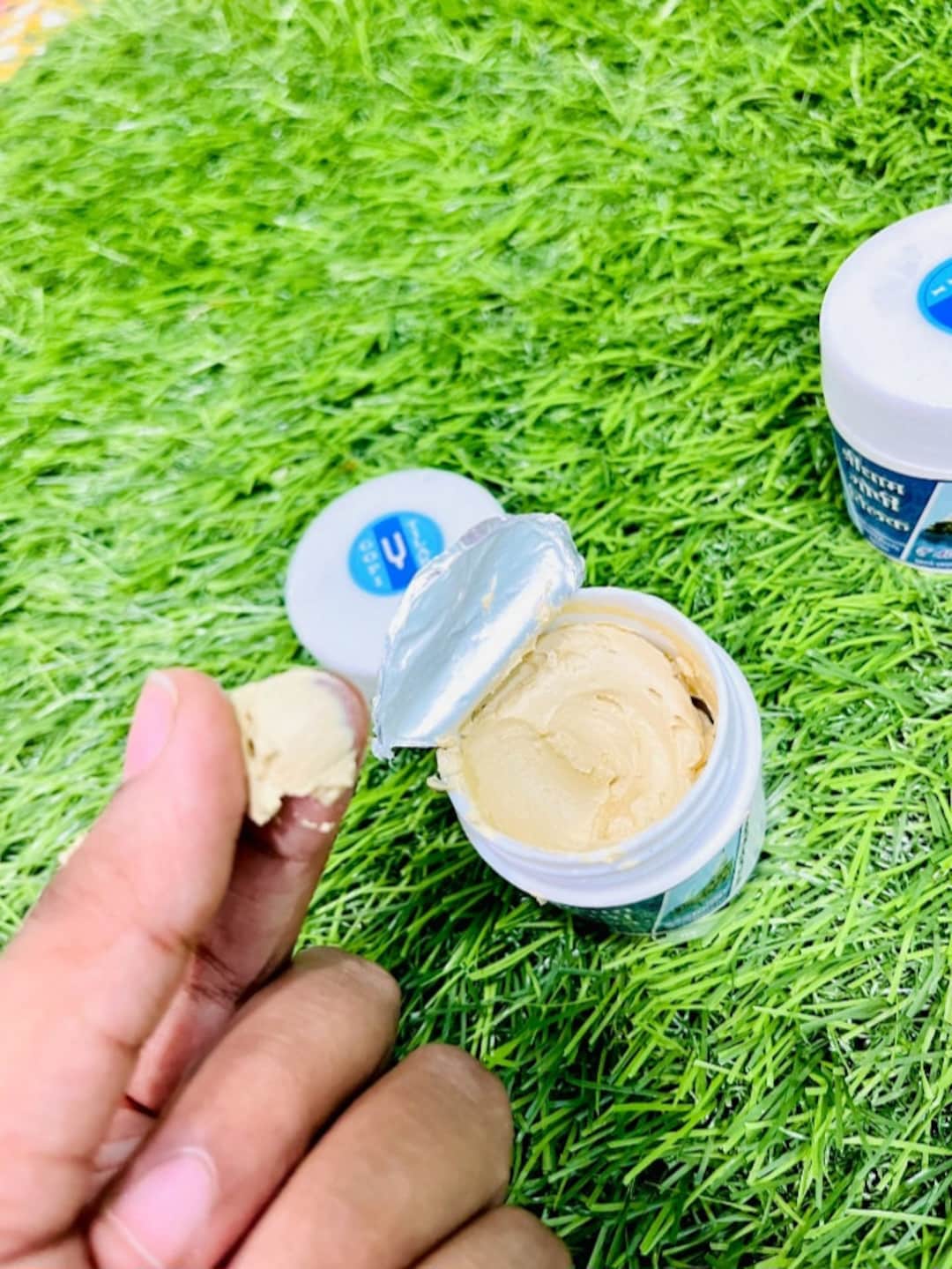 Set of 2 Shri Dham Vrindavan Gopi Chandan Tilak, to Apply on the Forehead,fragrant Sandalwood ...