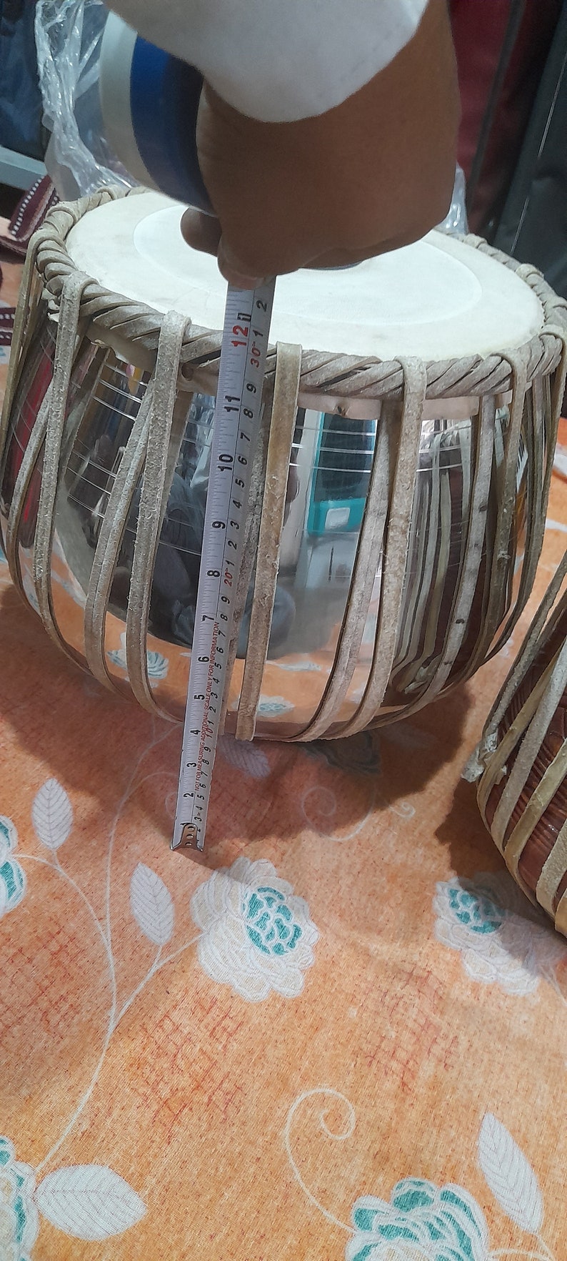 Tabla Set, Indian Drum, Stainless Steel Professional Iskcon Tabla ...