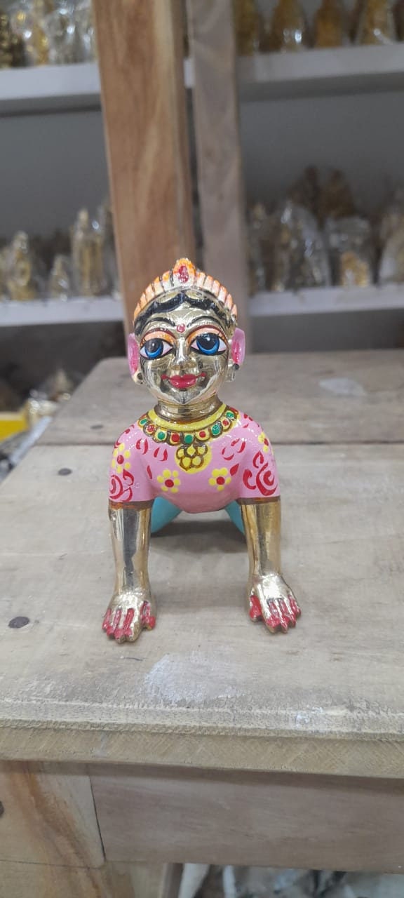 Radha Rani Bal Radha Statue Murti for Pooja Gift Size 4 No,goddess ...