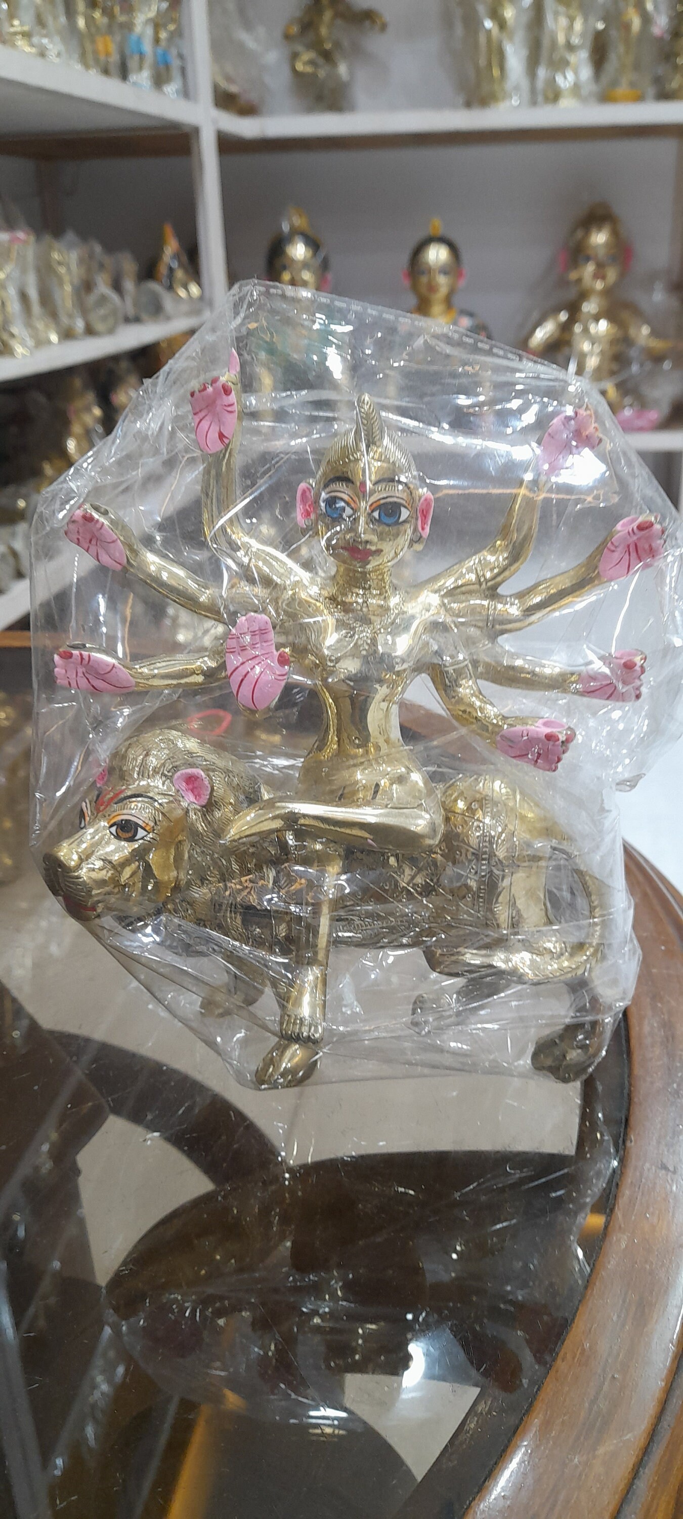 8 Inch/21cm Durga Mata Statue , Handmade Statue , Spiritual Statue ...
