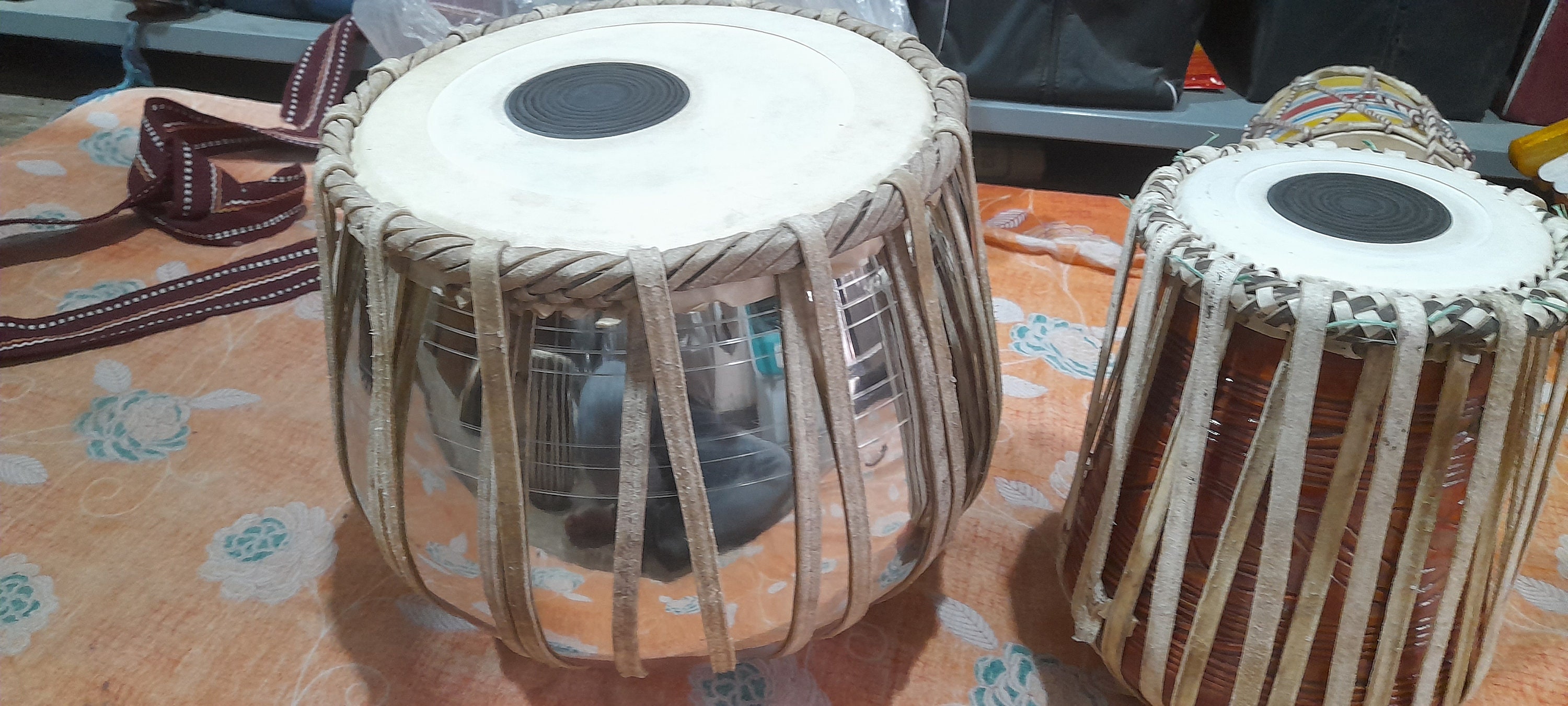 Tabla Set, Indian Drum, Stainless Steel Professional Iskcon Tabla ...