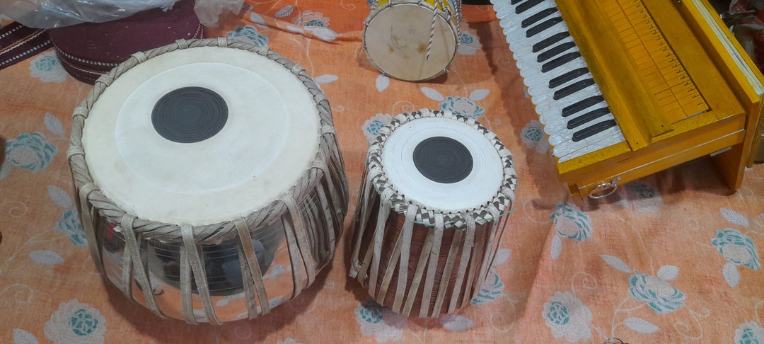 Tabla Set, Indian Drum, Stainless Steel Professional Iskcon Tabla ...