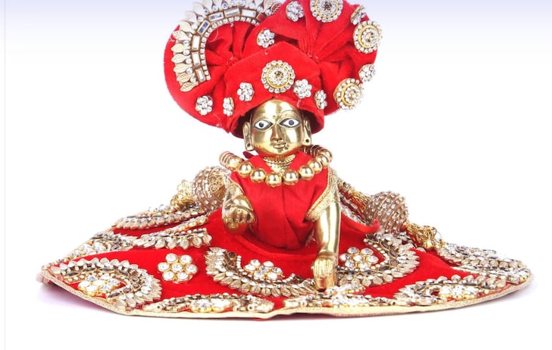 Beautifull Laddu Gopal Dress From Iskcon Temple /janmashtmi Celebration ...