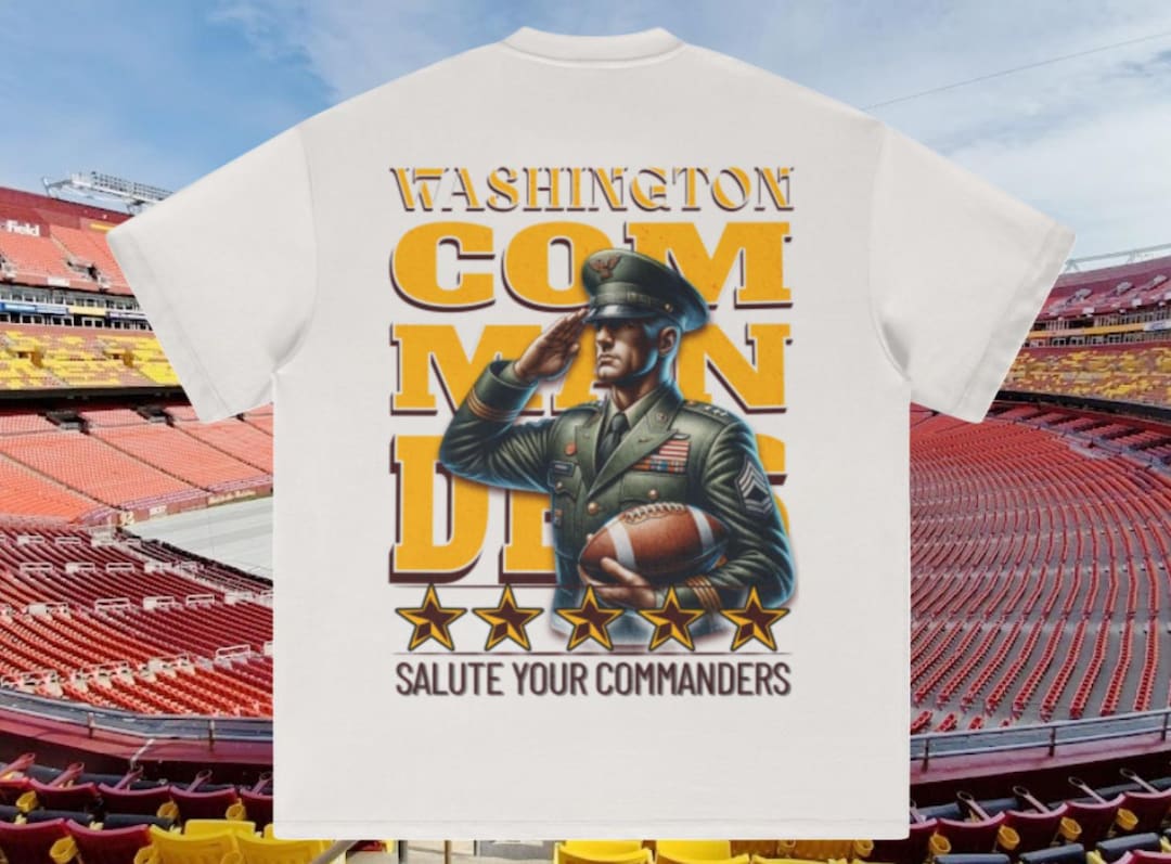 Washington Commanders Heavyweight Earth Tone T-shirt , Commanders ...