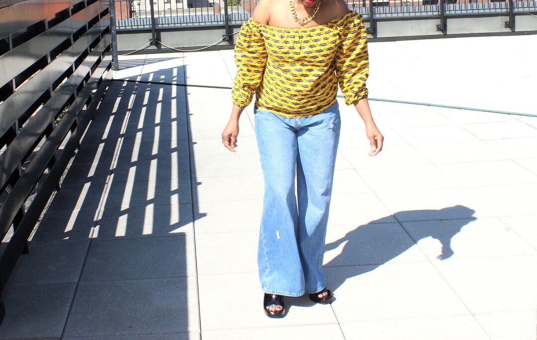 Ankara Kitenge Top, Dashiki African off Shoulder Top, Ankara off ...