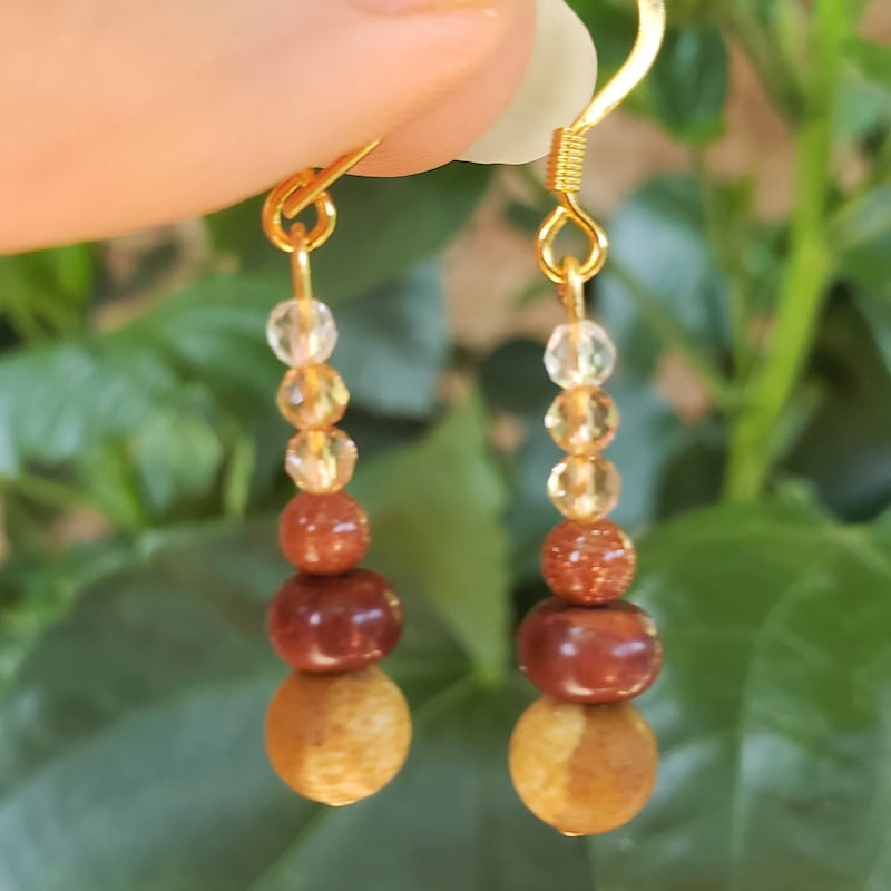 Earth Tone Earrings - Etsy