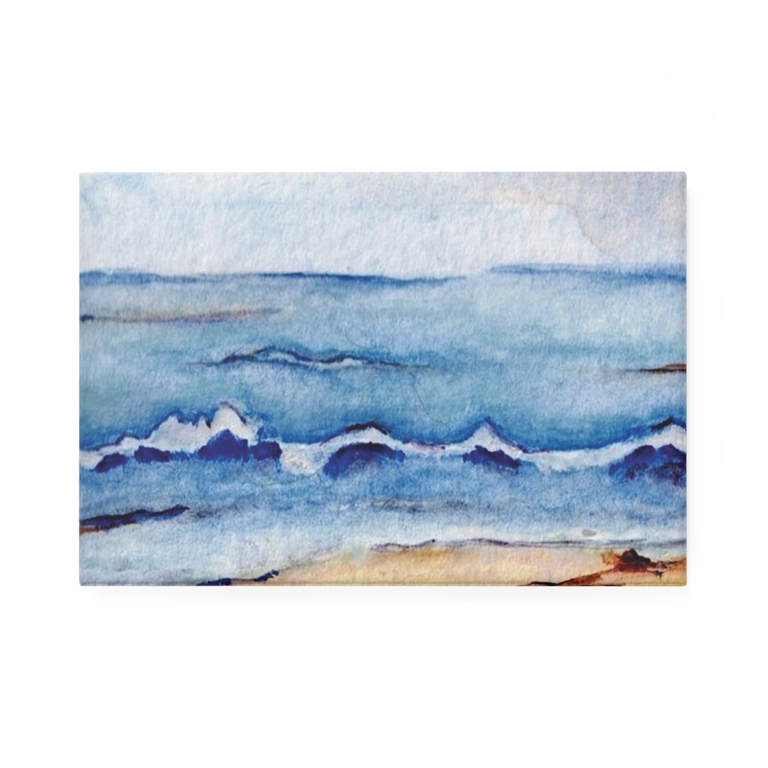 Beaches Original Art Painting Button Magnet Rectangle 1 & 10 - Etsy