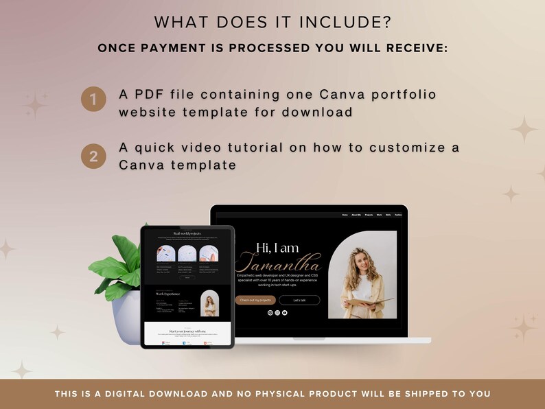 UX Design Portfolio Template Graphic Design Portfolio Website Editable ...