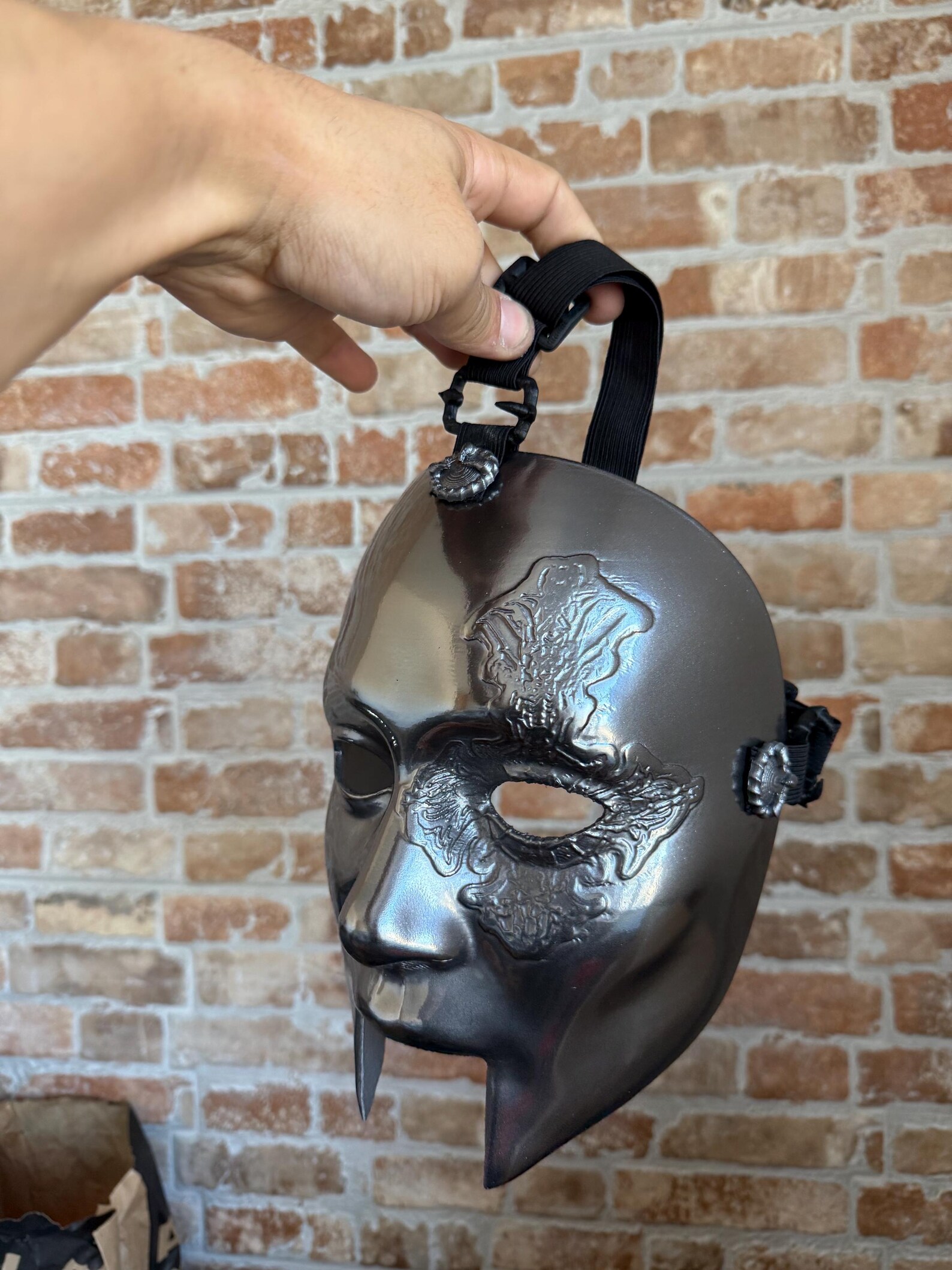 Ghost Nameless Ghoul Mask – Skeletá Edition (custom Metallic Finish ...