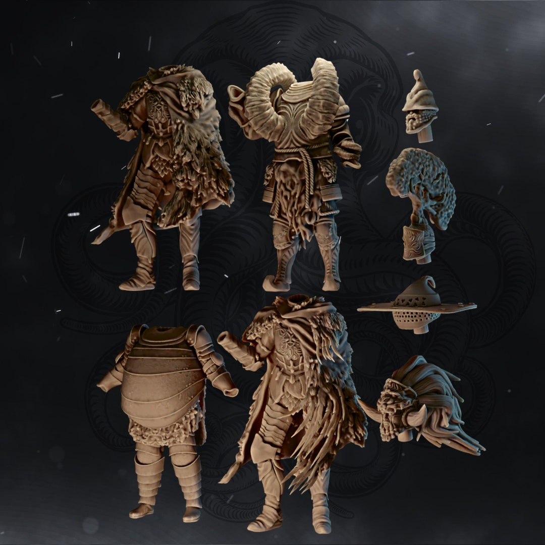 The Armory Kitbash June Update 3d Printed Resin Miniatures for Dark ...