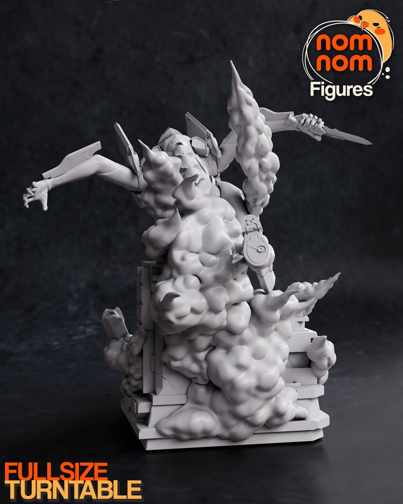 Angel Robot, 75mm/173mm, Nomnom Figures, Resin Garage Kit, Resin Model ...