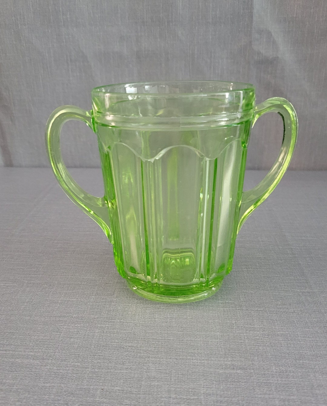 Rare Vintage Celery Vase With Handle, Colonial Knife and Fork, Apple ...