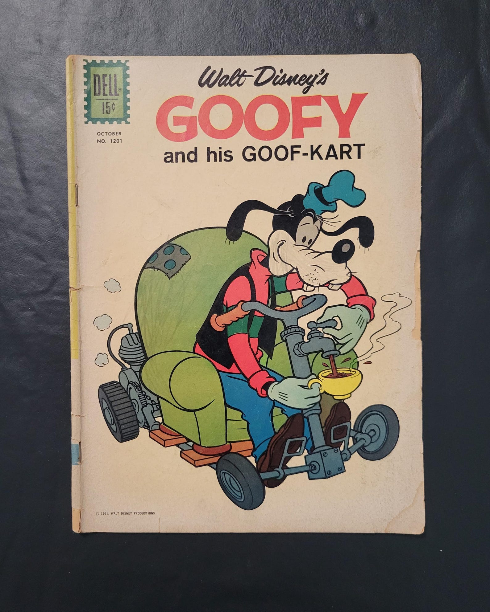 Vintage, “walt Disney’s Goofy and His Goof-kart” No. 1201 - Etsy
