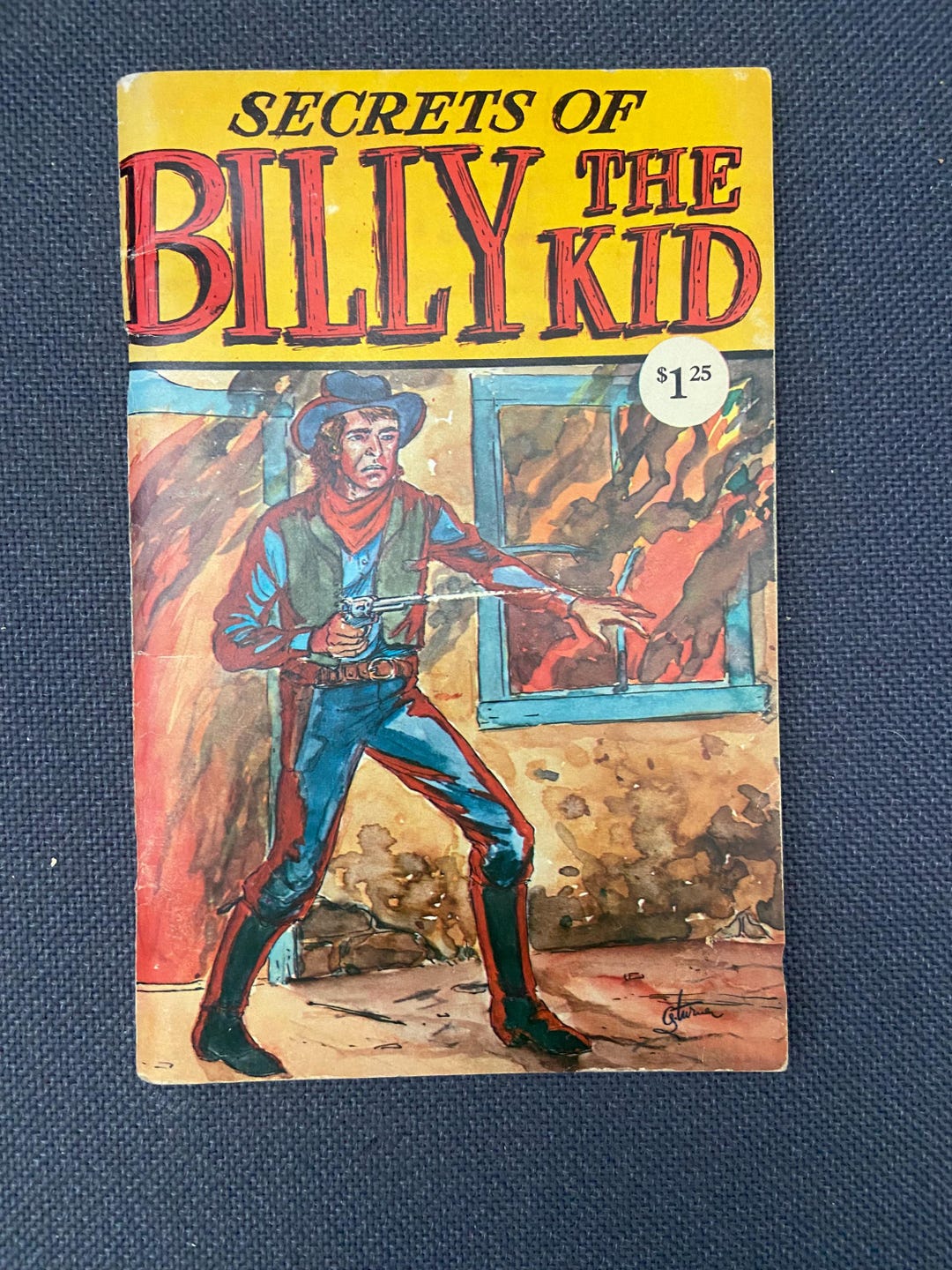 Vintage “billy the Kid” Book - Etsy