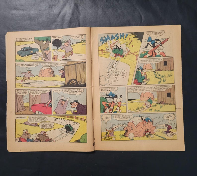 Vintage, “walt Disney’s Goofy and His Goof-kart” No. 1201 - Etsy