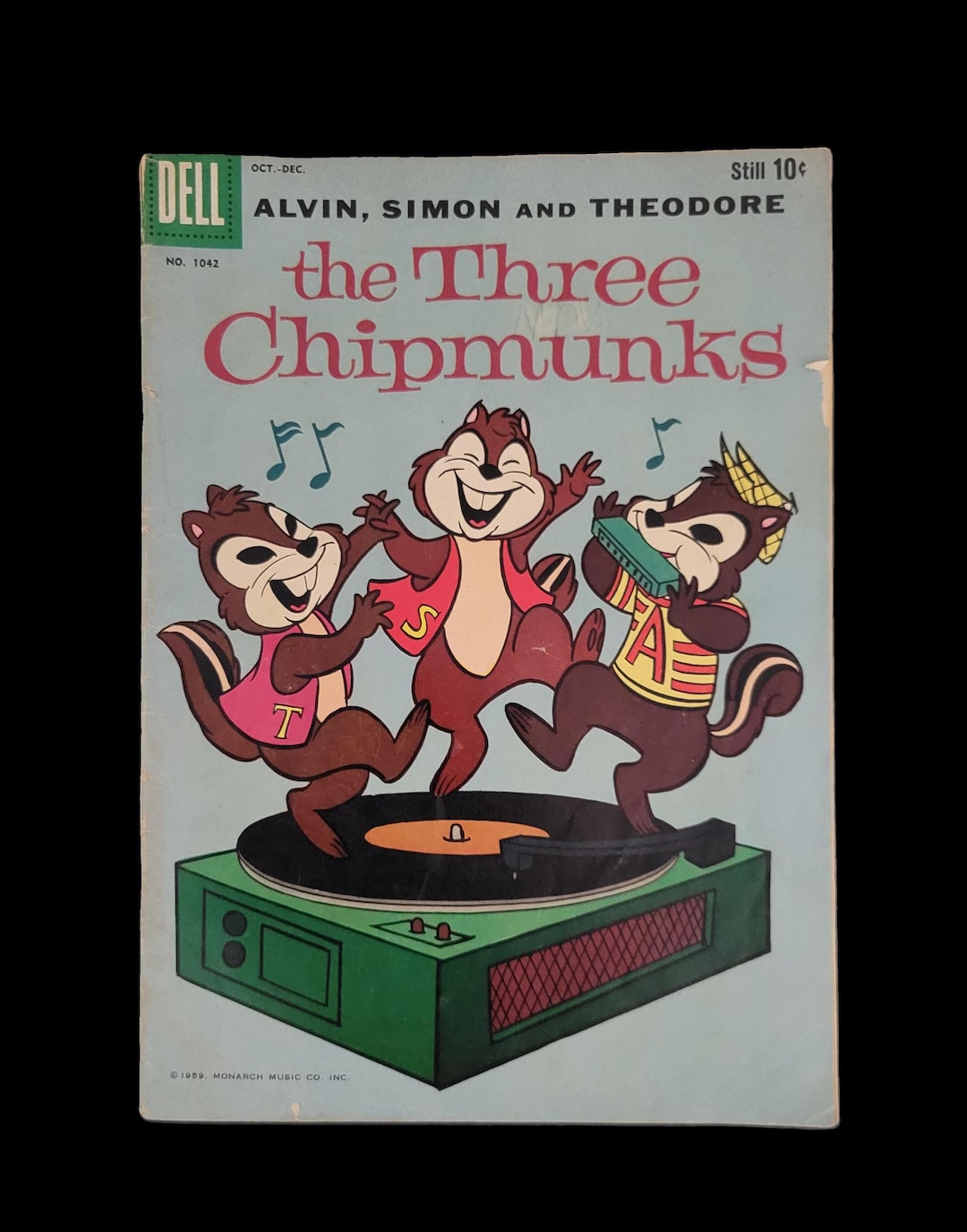 Vintage “alvin, Simon and Theodore and the Three Chipmunks” No. 1042 - Etsy