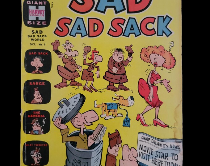 Vintage “sad Sad Sack” No. 5 - Etsy