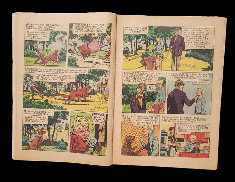 Vintage “walt Disney’s: Big Red” No.1 - Etsy
