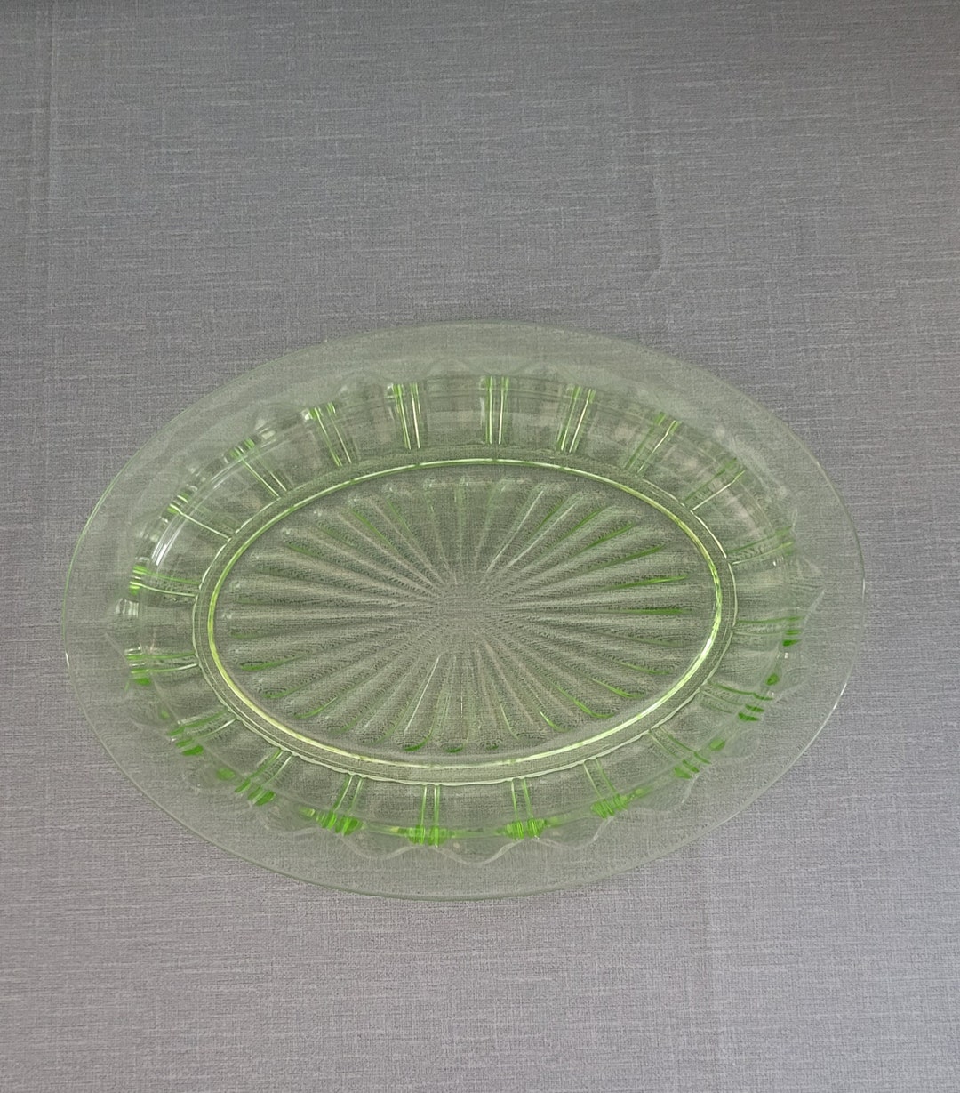 Rare Vintage 12 Inch Serving Platter, Anchor Hocking Colonial Knife and ...