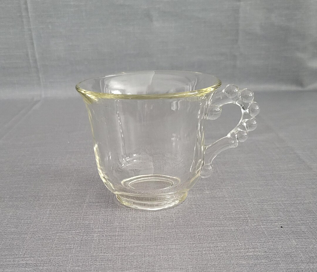 Vintage 1960s Candlewick Footed Cup Vintage MGM Glassware - Etsy