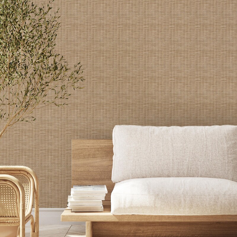 Rattan Wallpaper - Etsy