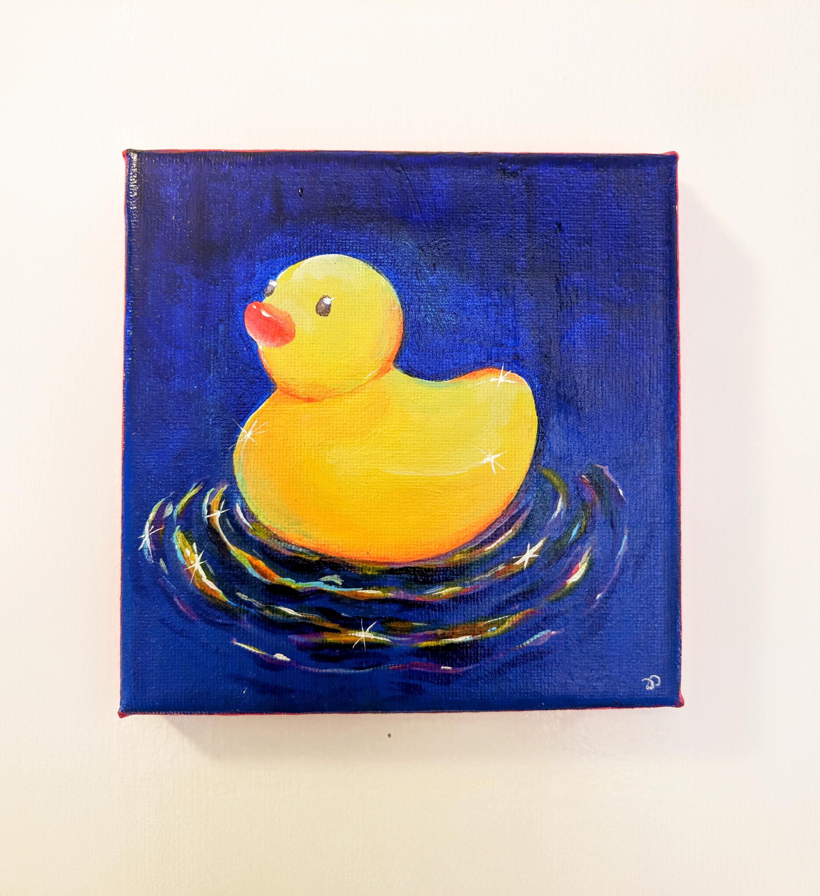 Wall Art - Print of Magical Duck - Etsy