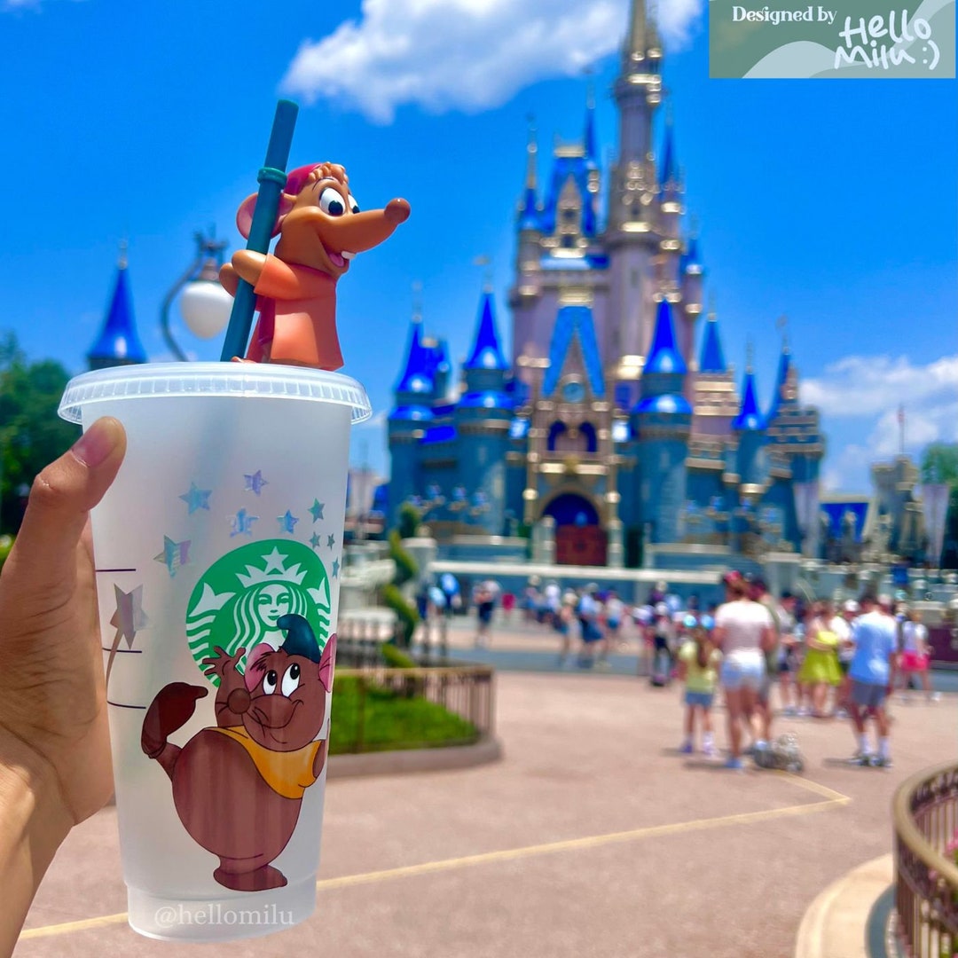 Disney Inspired Princess Gus Gus Custom Starbucks Cup Personalized Cups ...