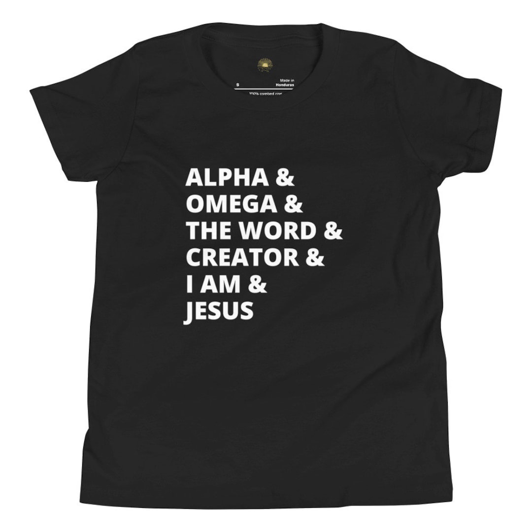 Youth Bold Type - Alpha & Omega - Names of God List Series - Short ...