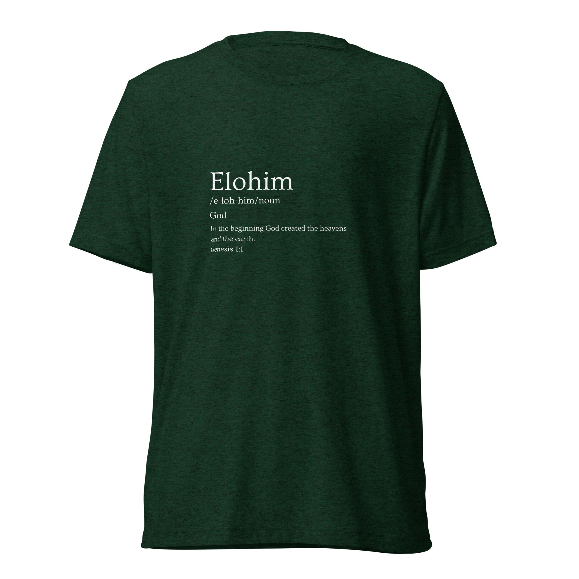 Elohim - Names of God Definition Series - Short Sleeve T-shirt - Etsy