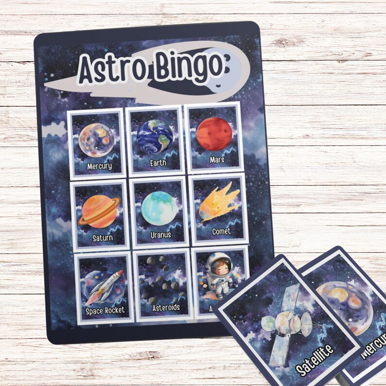 Solar System Game Set Solar System Worksheets Busy Book for Toddler ...