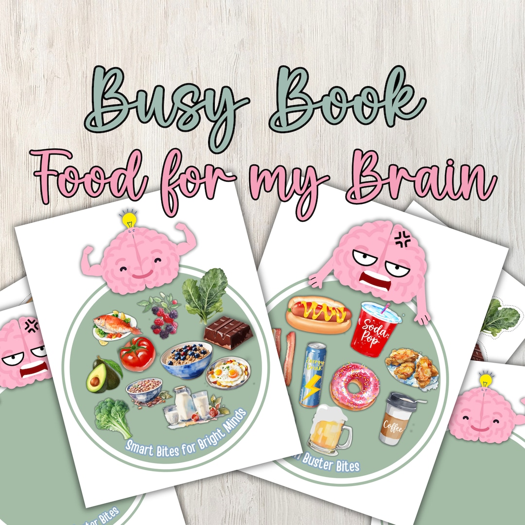 Toddler Busy Book Anatomy Busy Book Busy Book Printable Preschool Busy ...