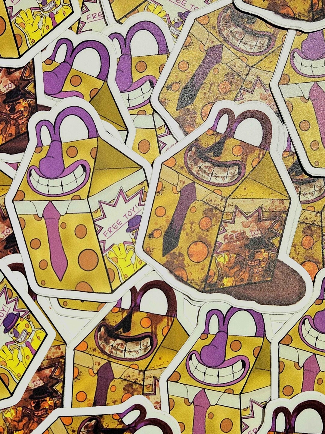 The Magnus Protocol: Mr. Bonzo meal Box Sticker - Etsy