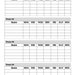 Printable Habit Tracker PDF, Daily, Weekly, Monthly Goal Setting ...