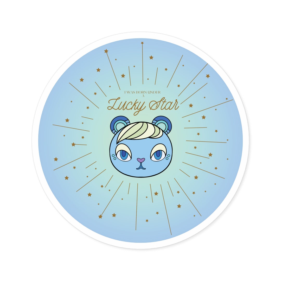 Ione ACNH Star Decal Sticker - Etsy