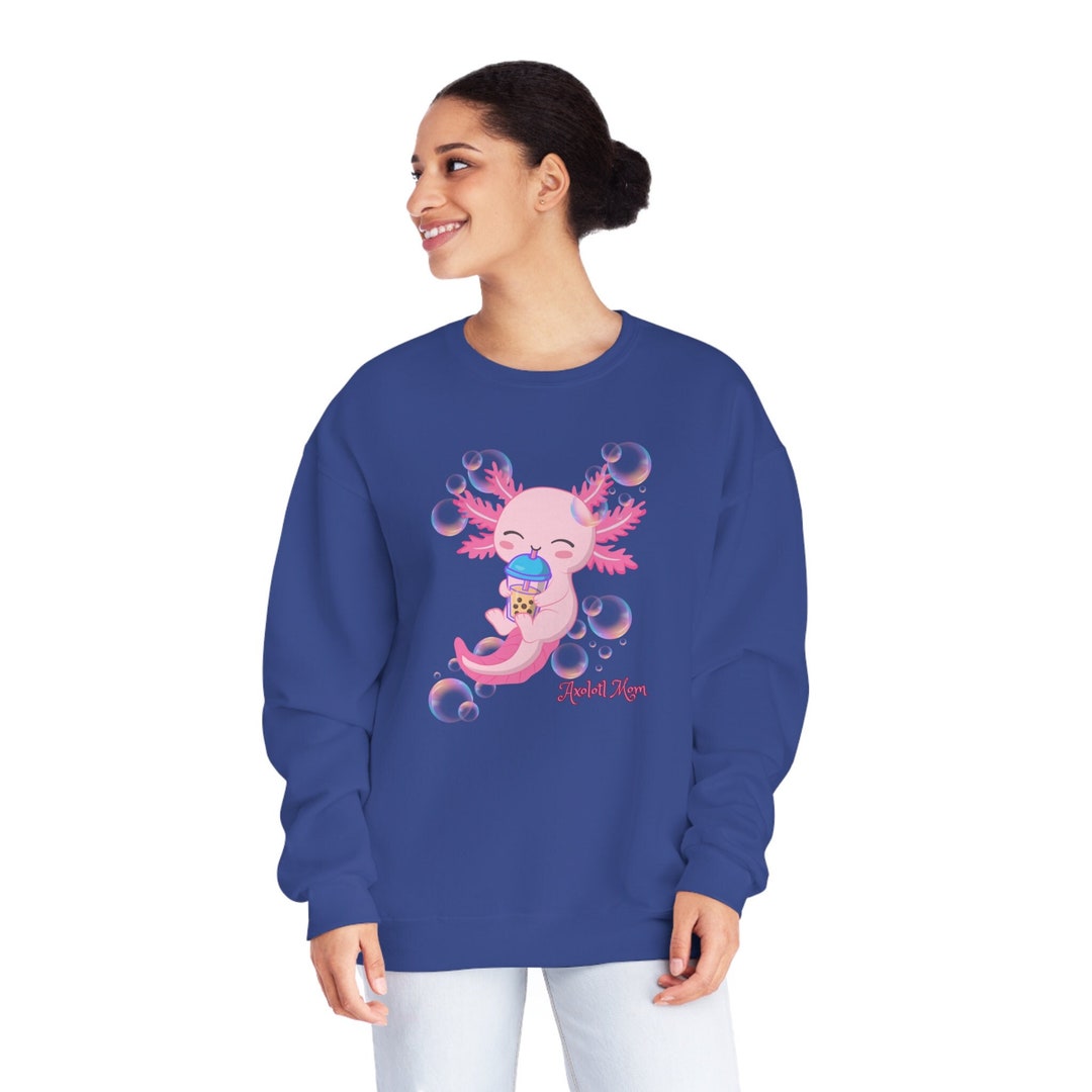 Axolotl Mom Crewneck Sweatshirt - Etsy