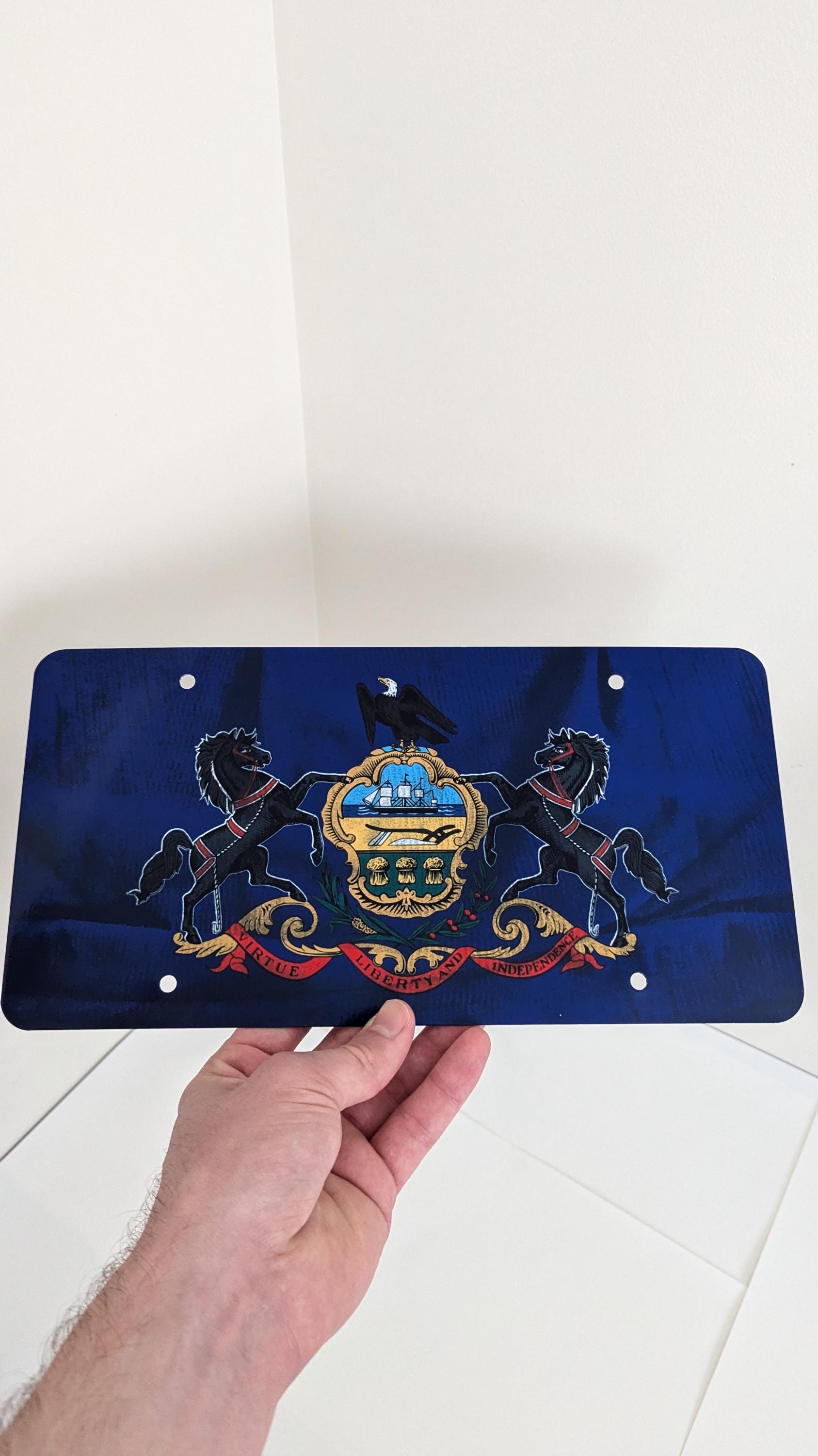 US State Flags License Plates! - Etsy