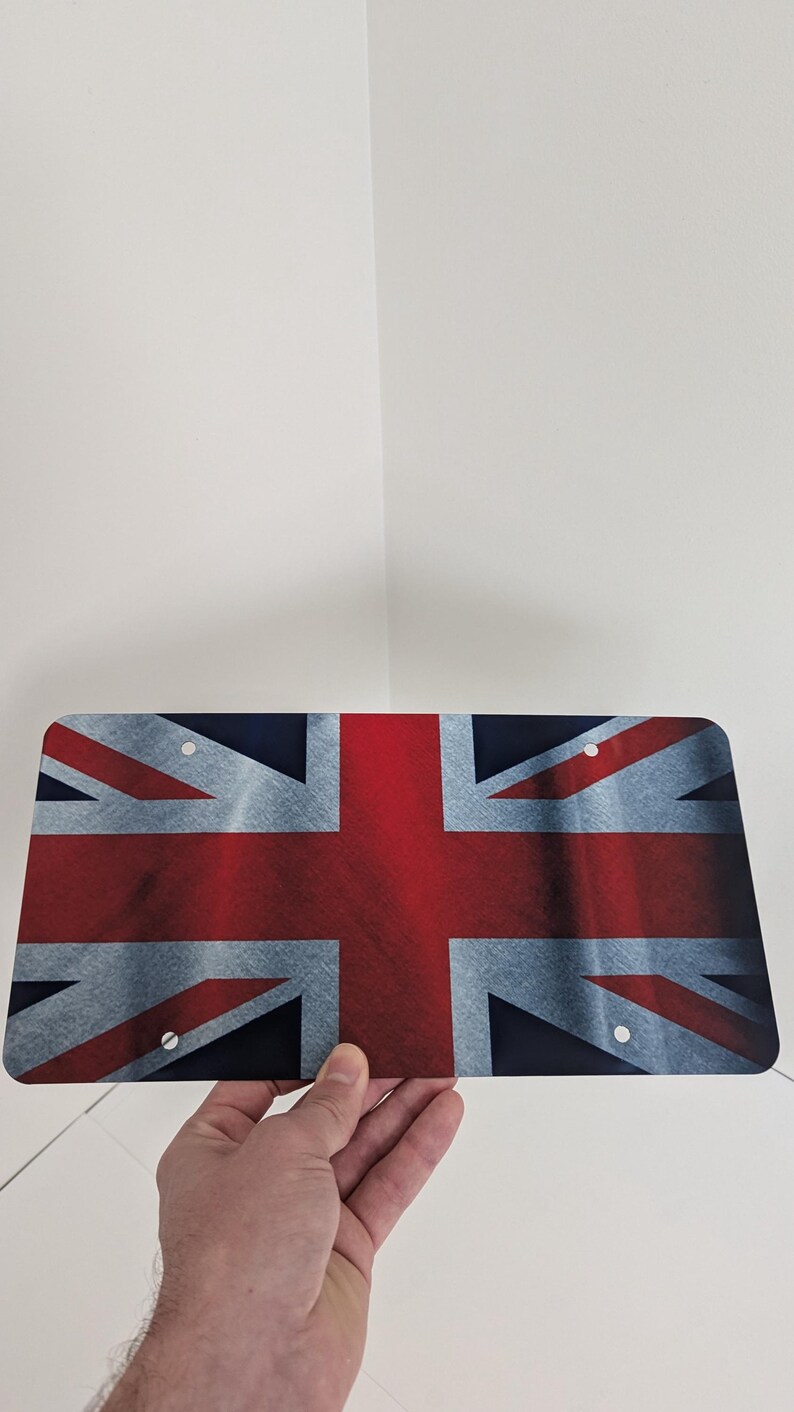 Metal Flag License Plates! - Etsy
