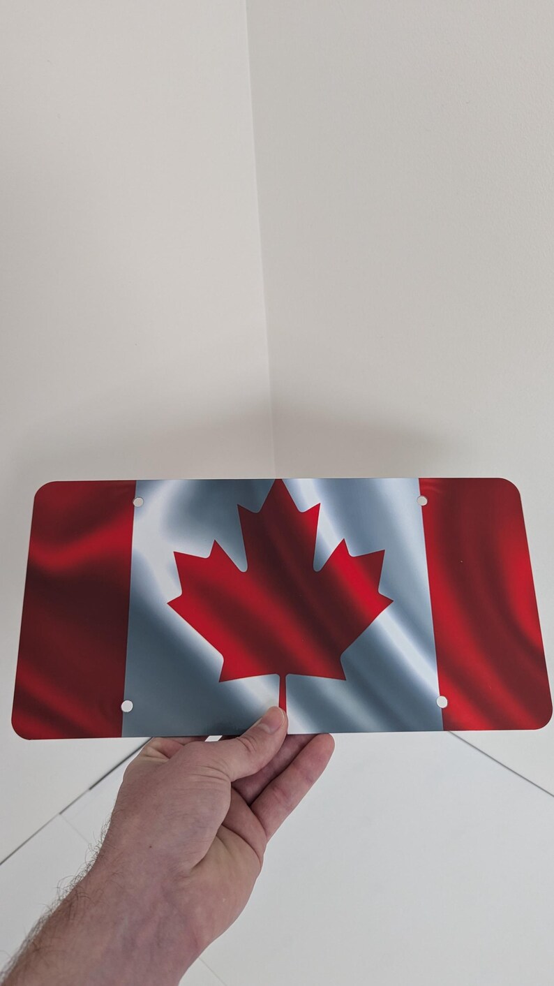 Metal Flag License Plates! - Etsy