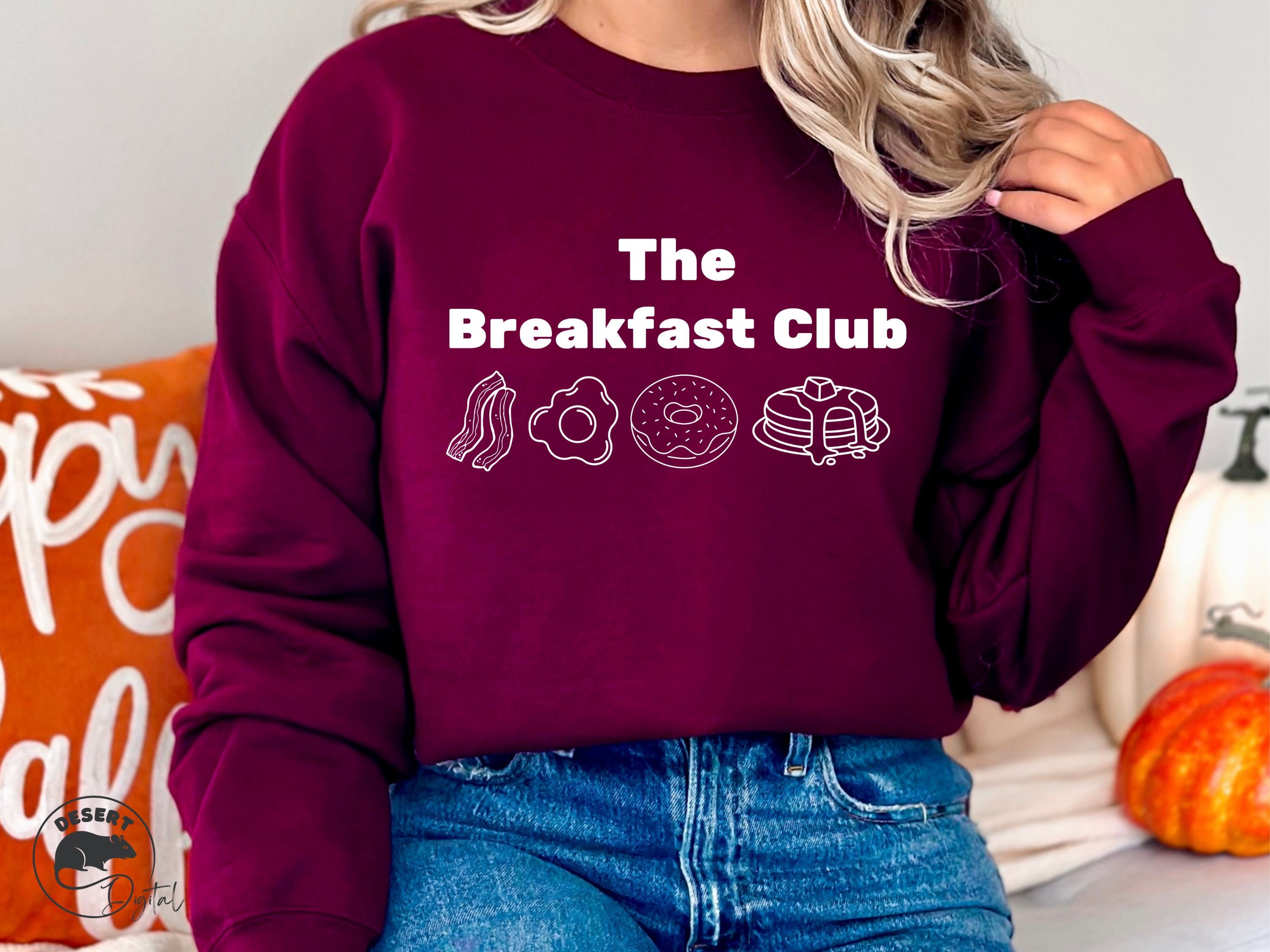 The Breakfast Club Svg, Breakfast Food Svg, Egg Bacon Pancakes Donut ...