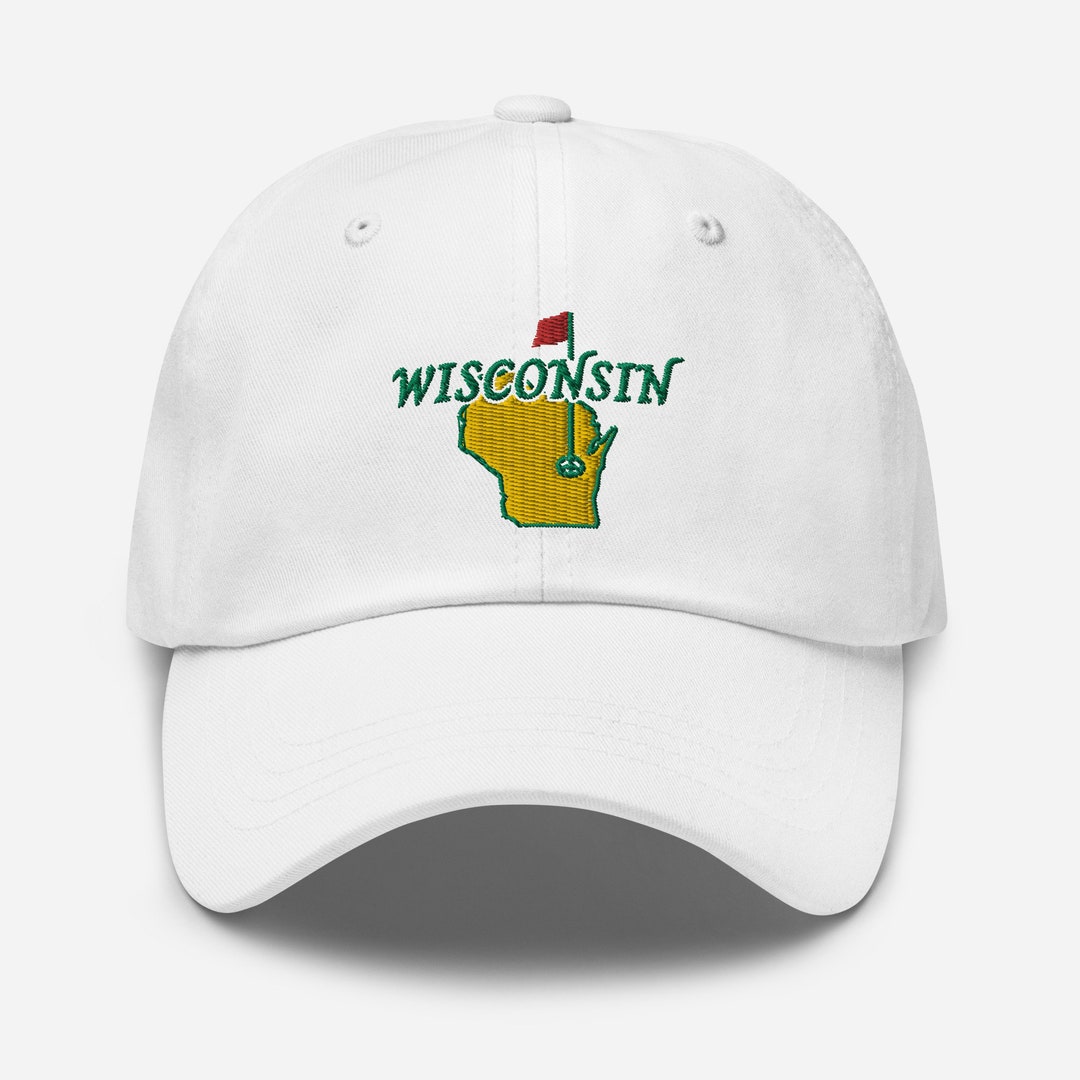 Masters Golf Hat - Wisconsin Hat, Golf Gift for Men, Classic Dad Hat ...