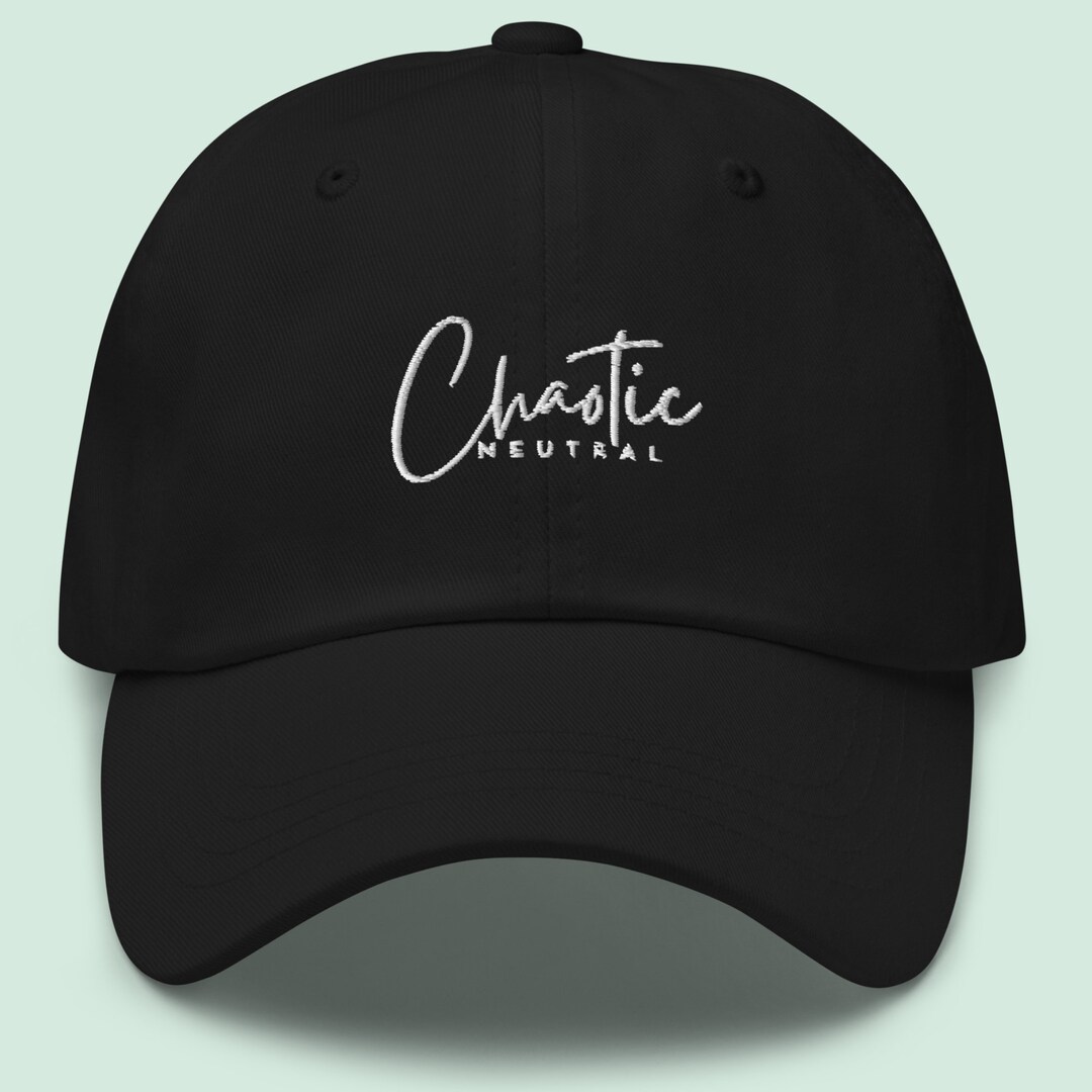 Chaotic Neutral Dnd Hat - Dungeons and Dragons Inspired Baseball Cap ...