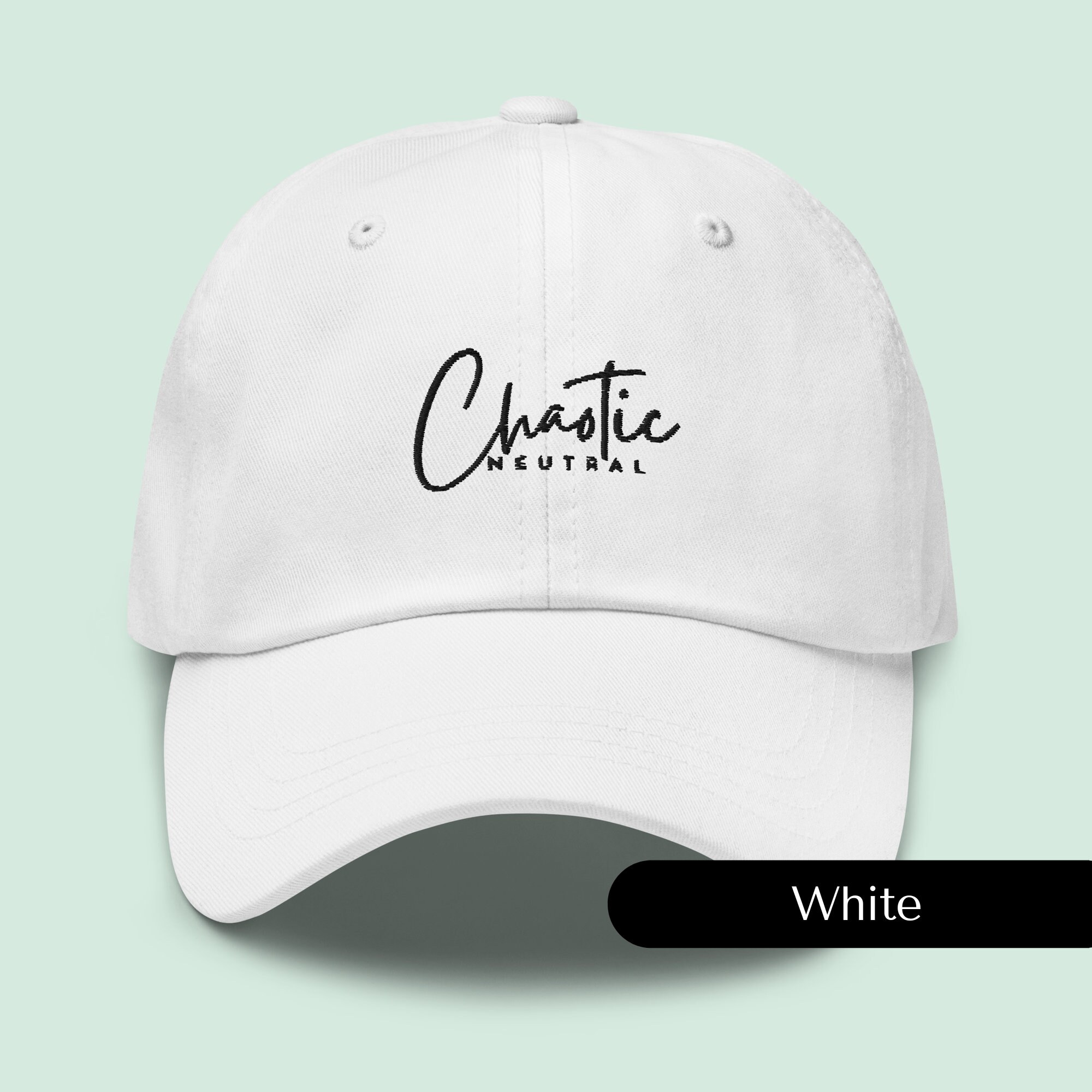 Buy Chaotic Neutral Dnd Hat Dungeons and Dragons Inspired Baseball Cap ...