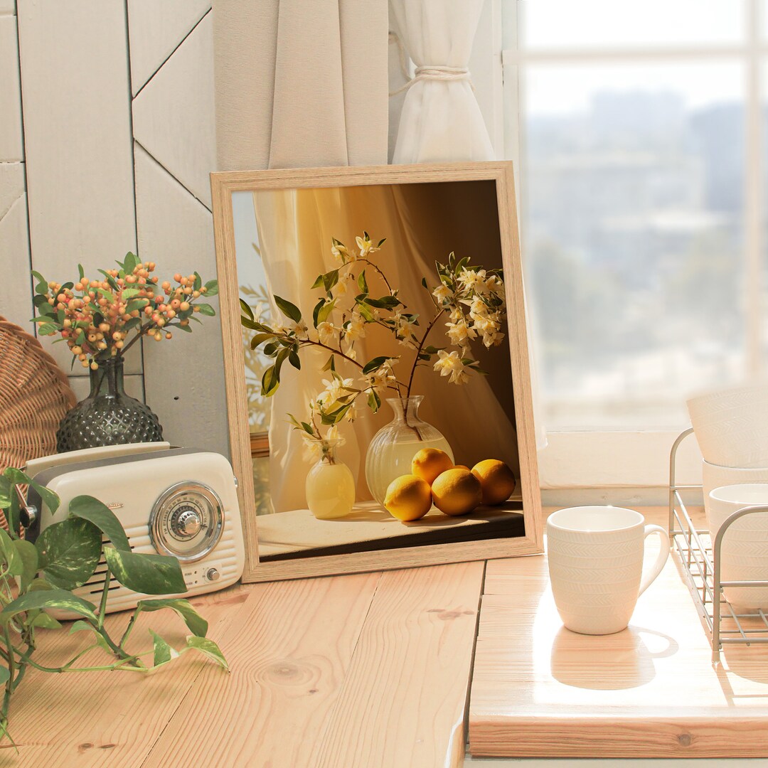 Fruits No.8 Hygge Wall Art Minimalist and Exclusive Design Poster, Frame or Canvas - Etsy